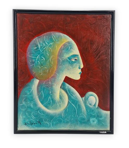 Charles Delporte | The azure | MutualArt