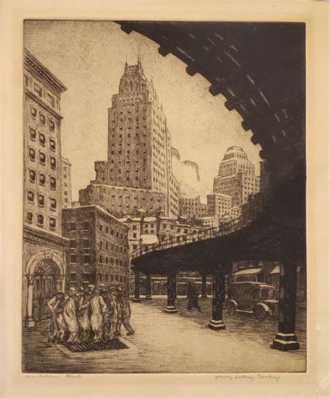 Harry Leroy Taskey | Etching (1934) | MutualArt