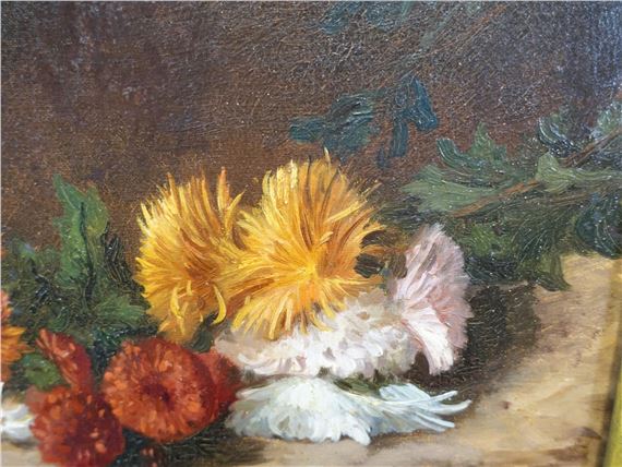 Henri Edmond Rudaux | Jetée de fleurs (1889) | MutualArt