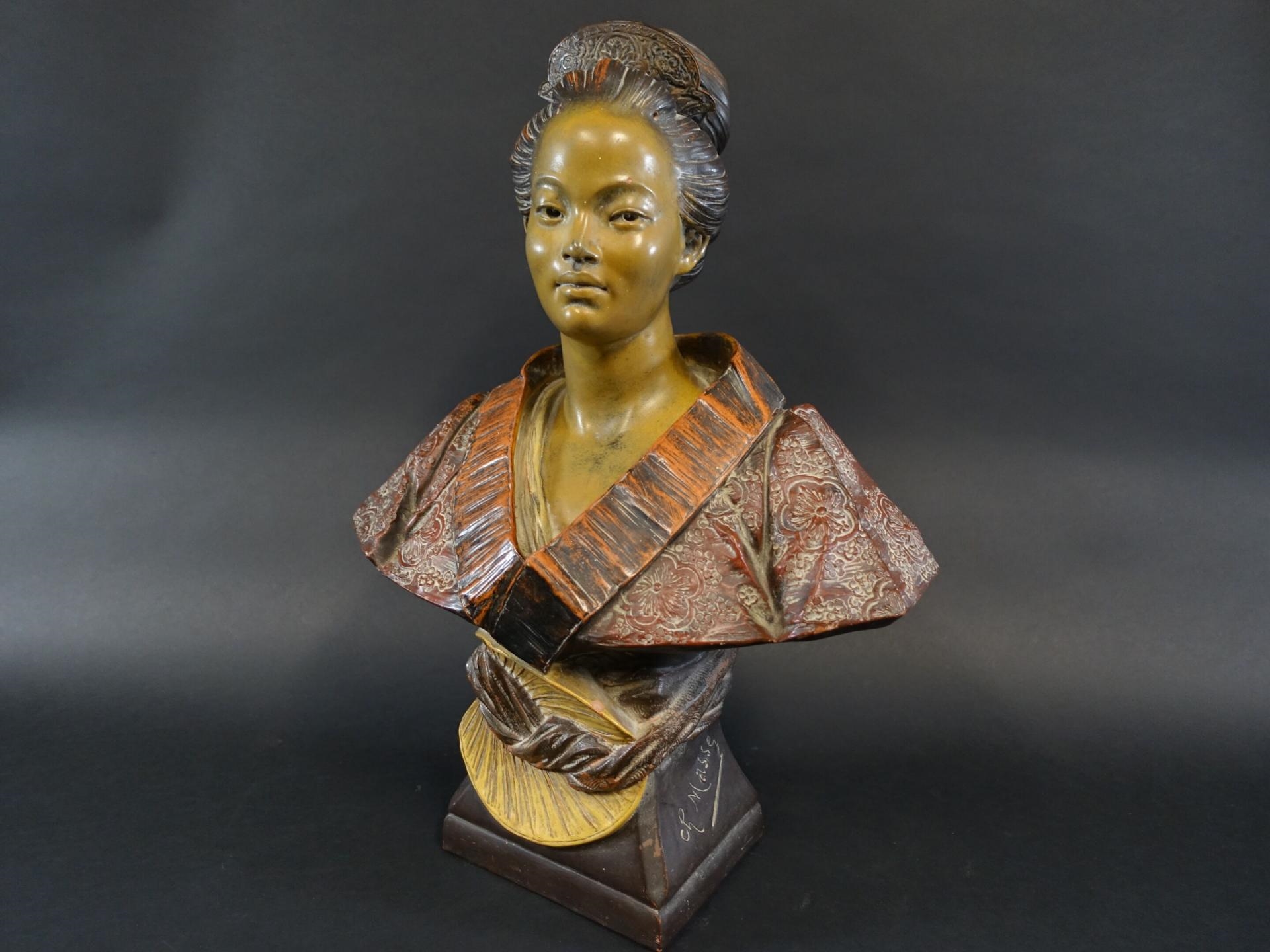 René Charles Masse | . Couple de japonais. | MutualArt