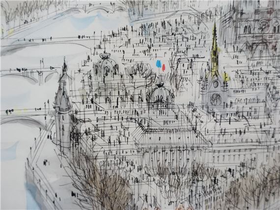 Pierre Pages | Paris, l'Ile de la Cité (1976) | MutualArt