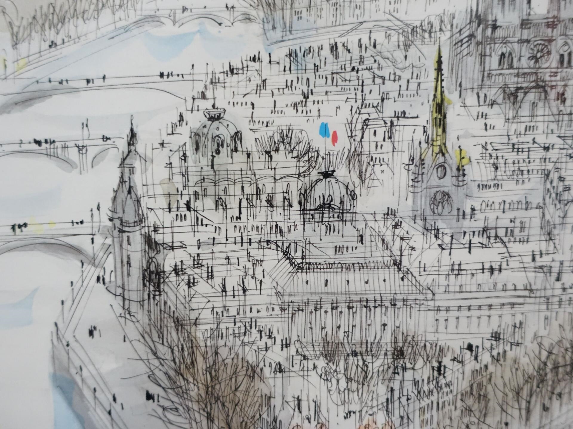 Pierre Pages | Paris, l'Ile de la Cité (1976) | MutualArt