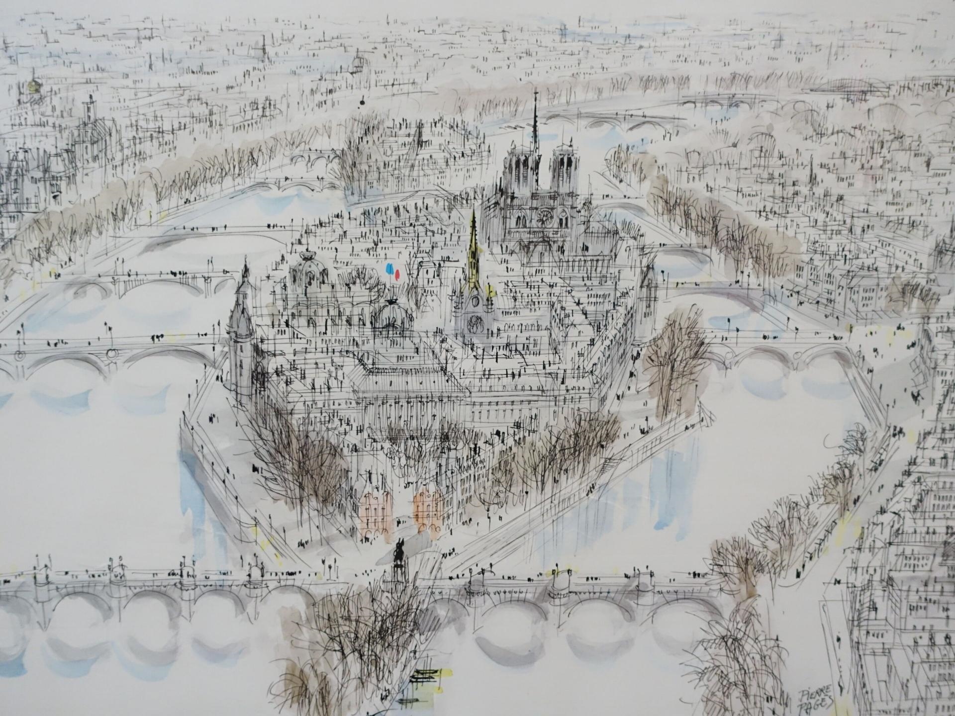 Pierre Pages | Paris, l'Ile de la Cité (1976) | MutualArt