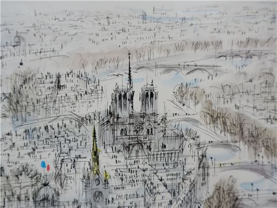 Pierre Pages | Paris, l'Ile de la Cité (1976) | MutualArt