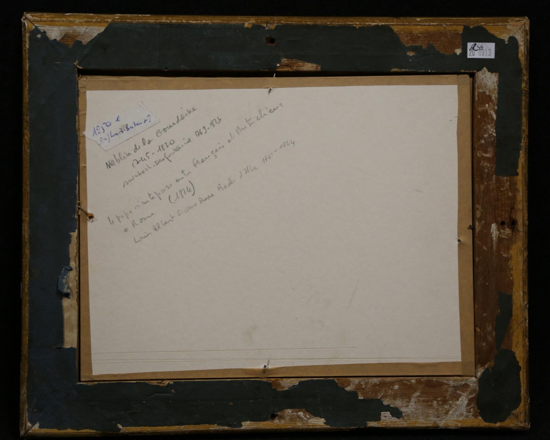 Jaques Francois Swebach Desfontaines | : Le Pape s'interpose entre ...