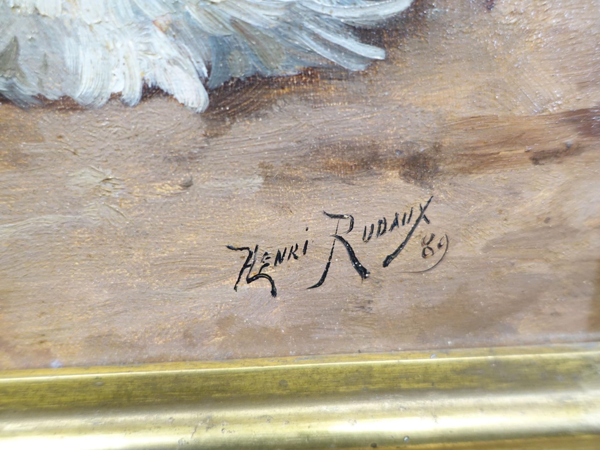 Henri Edmond Rudaux | Jetée de fleurs (1889) | MutualArt