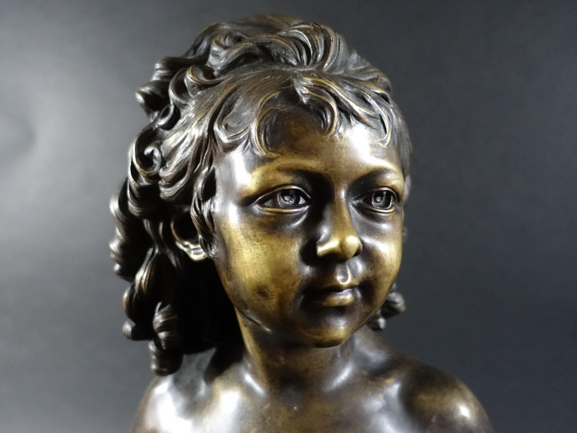Jean-Antoine Houdon | : Buste de Sabine Houdon à l'âge de 4 ans en ...