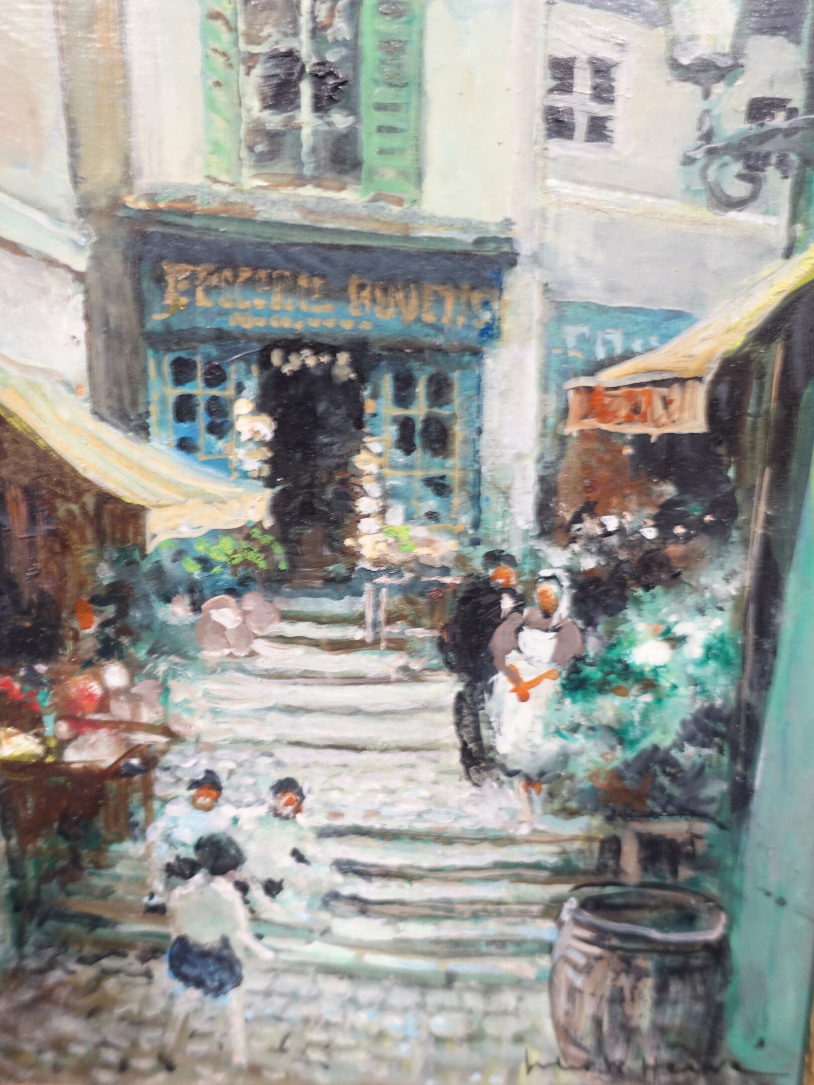 Jules René Hervé | Rue à Montmartre | MutualArt