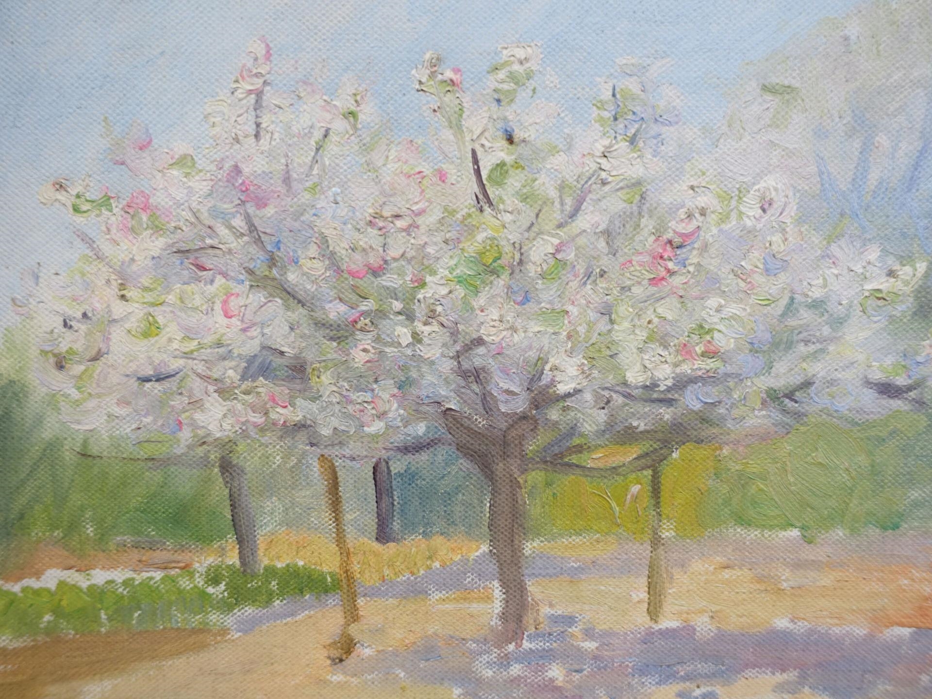 Victor Ménard | Arbres en fleurs, esquisse | MutualArt