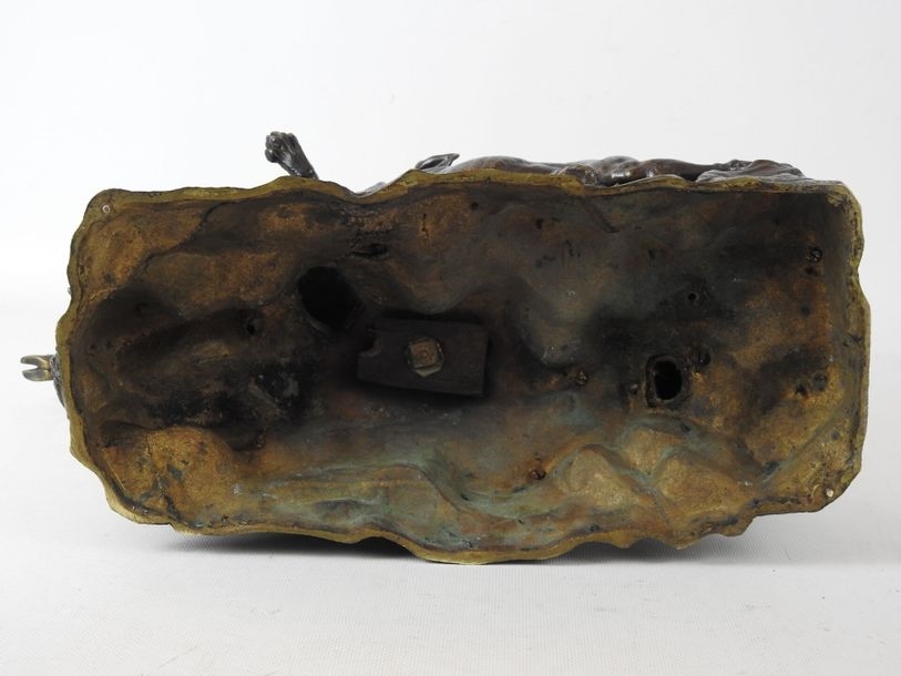 Pierre-Jules Mene | Stag attacked by three dogs | MutualArt