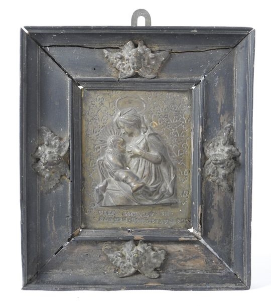 French School, 17th Century | Virgo Lactabat in Fantem Pannis Involut ...