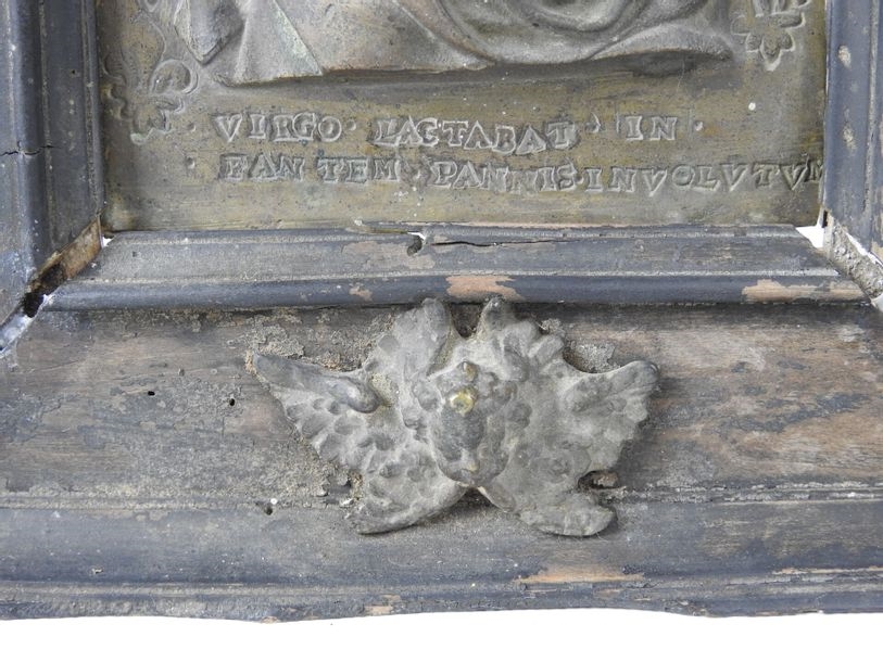 French School, 17th Century | Virgo Lactabat in Fantem Pannis Involut ...