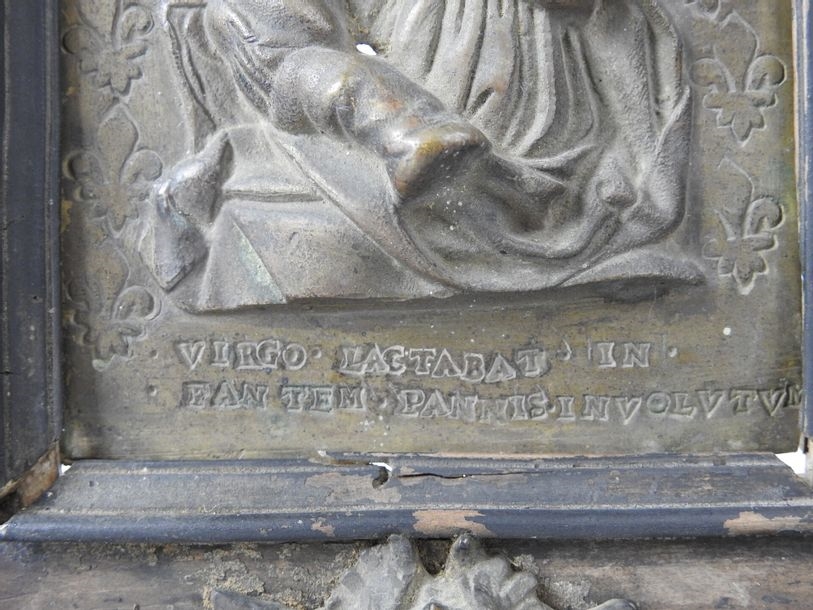 French School, 17th Century | Virgo Lactabat in Fantem Pannis Involut ...