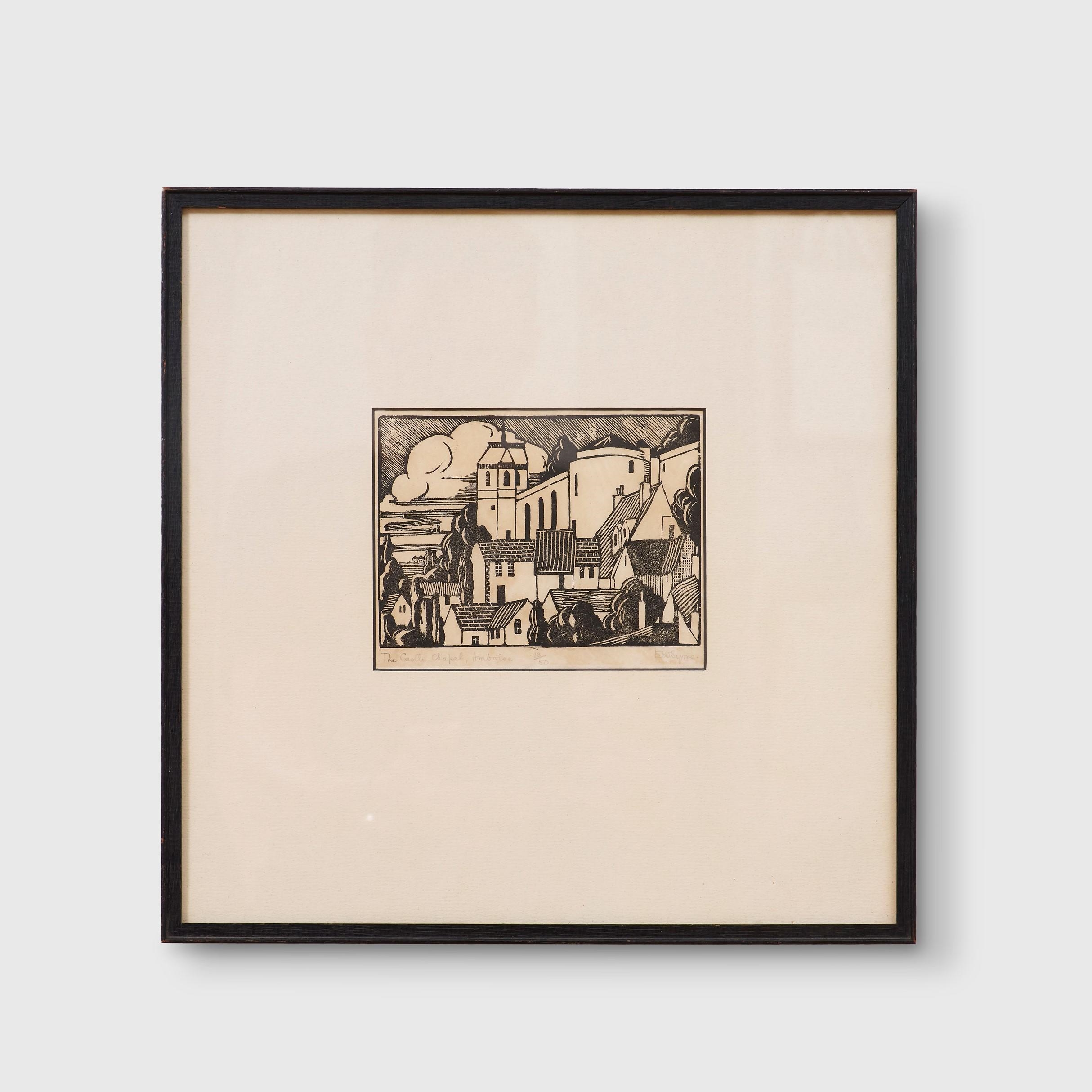 Eveline Winifred Syme | The Castle Chapel, Amboise, c.1920 | MutualArt