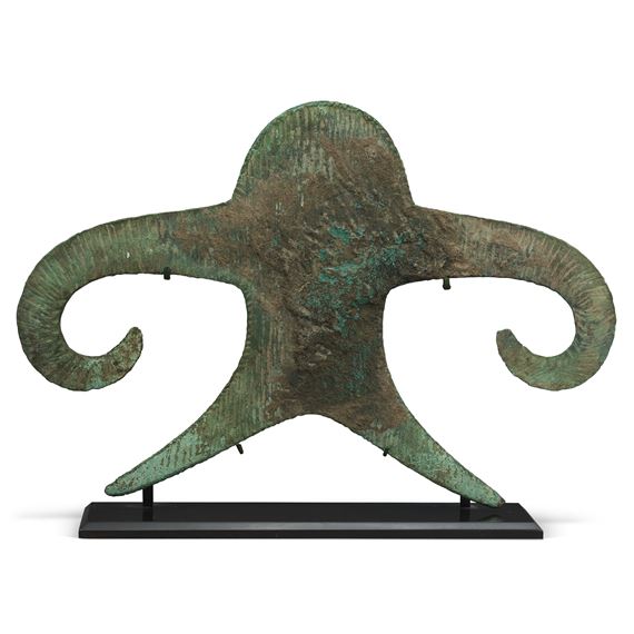 Indian School, 15th Century | A COPPER ANTHROPOMORPHIC FIGURE | MutualArt