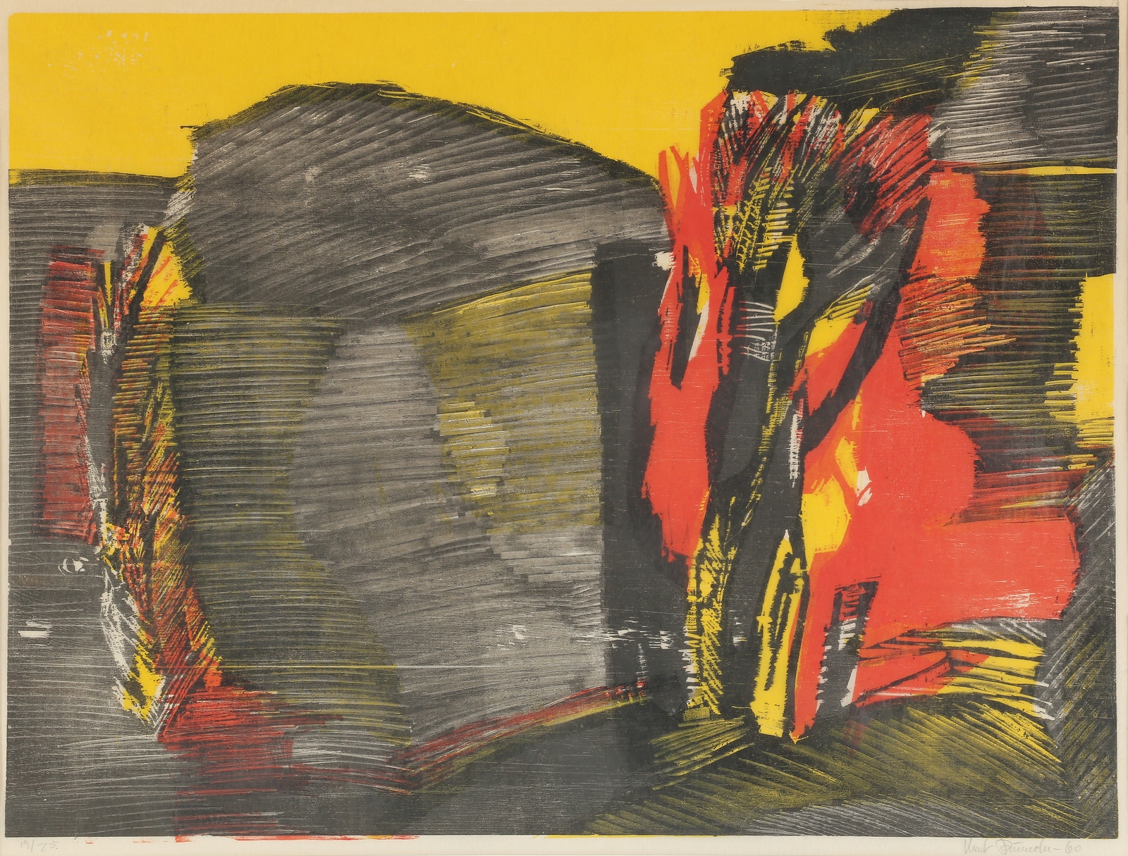 Knut Rumohr | Komposisjon (1960) | MutualArt