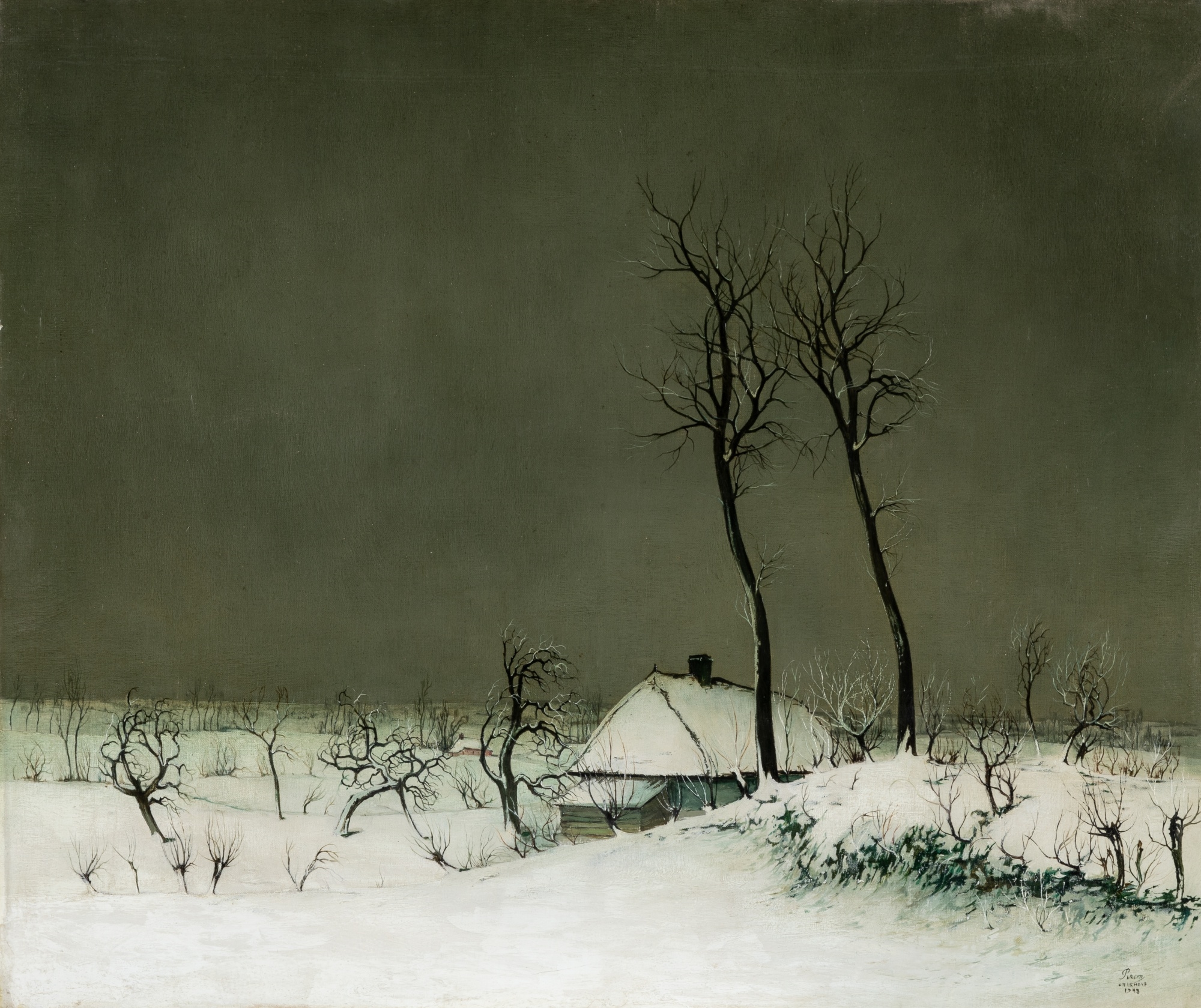 Leo Piron | Winterscape | MutualArt