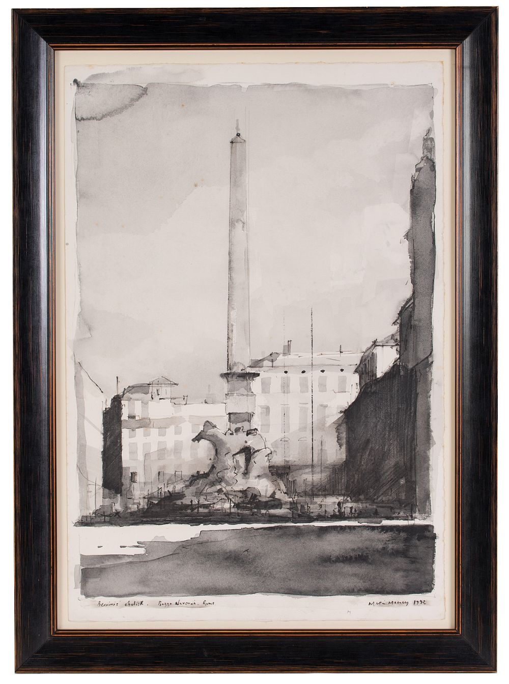 Martin Mooney | PIAZZA NAVONA, ROME 1992 (1992) | MutualArt