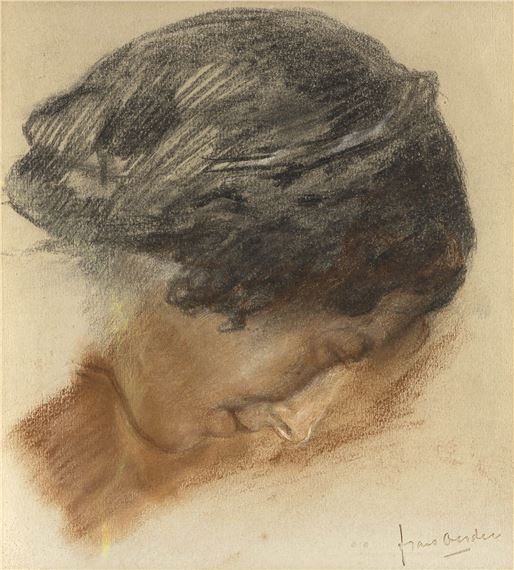 Frans Oerder | Profile of a Woman | MutualArt