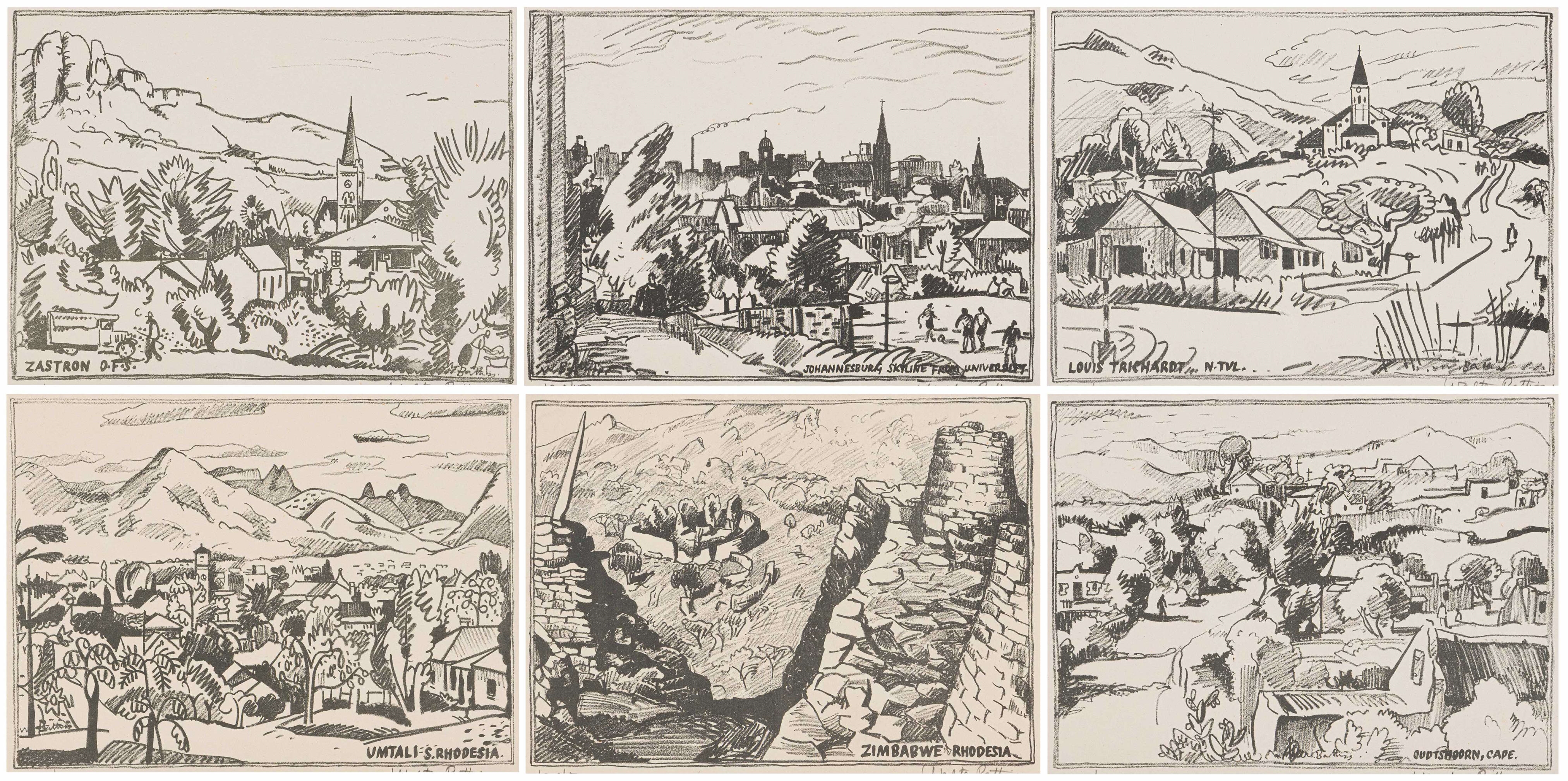 Walter Whall Battiss | A Series of Twelve from the Original Plates ...