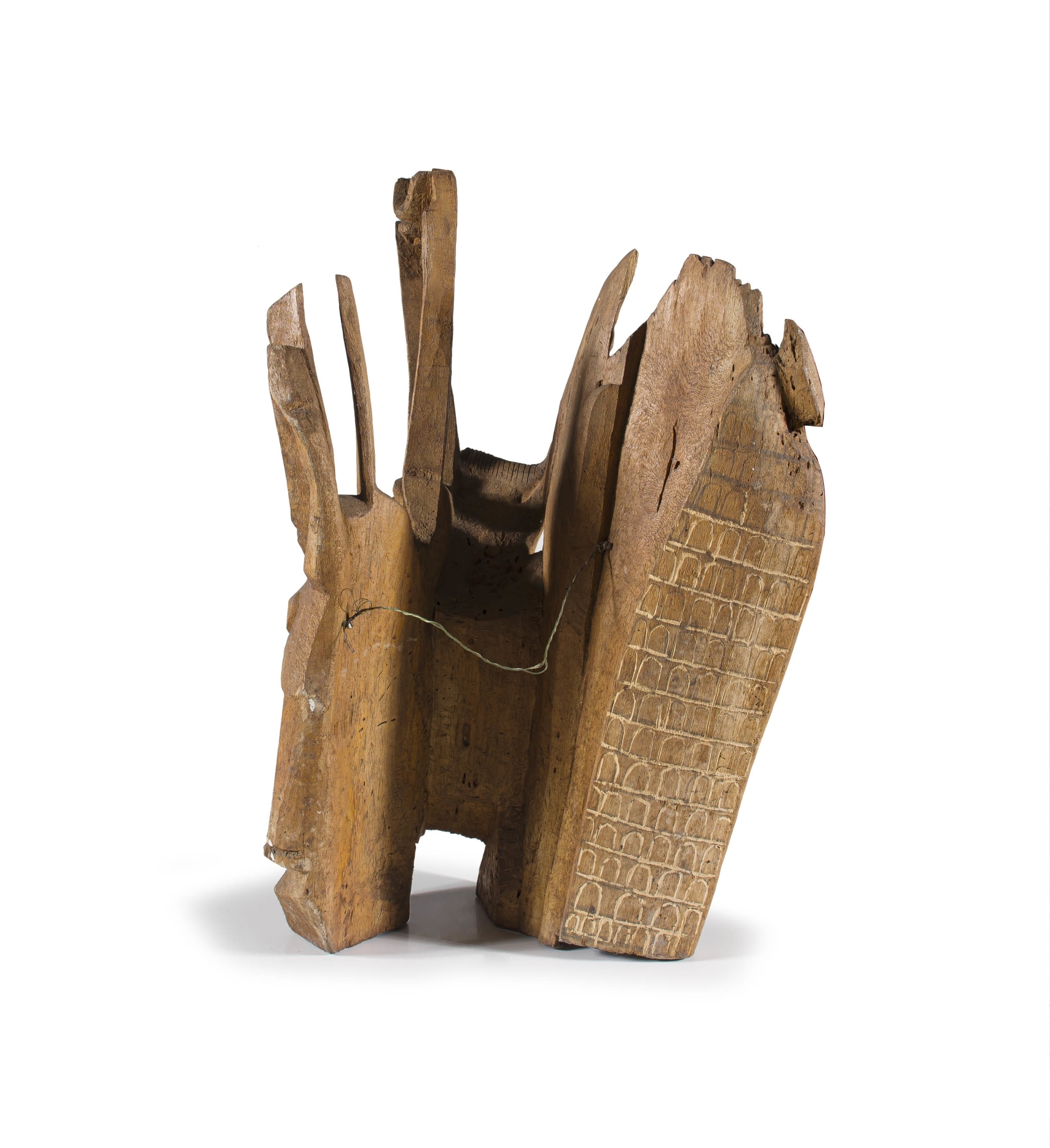 Jackson Hlungwani | The Angel Gabriel Carrying the New Jerusalem on his ...