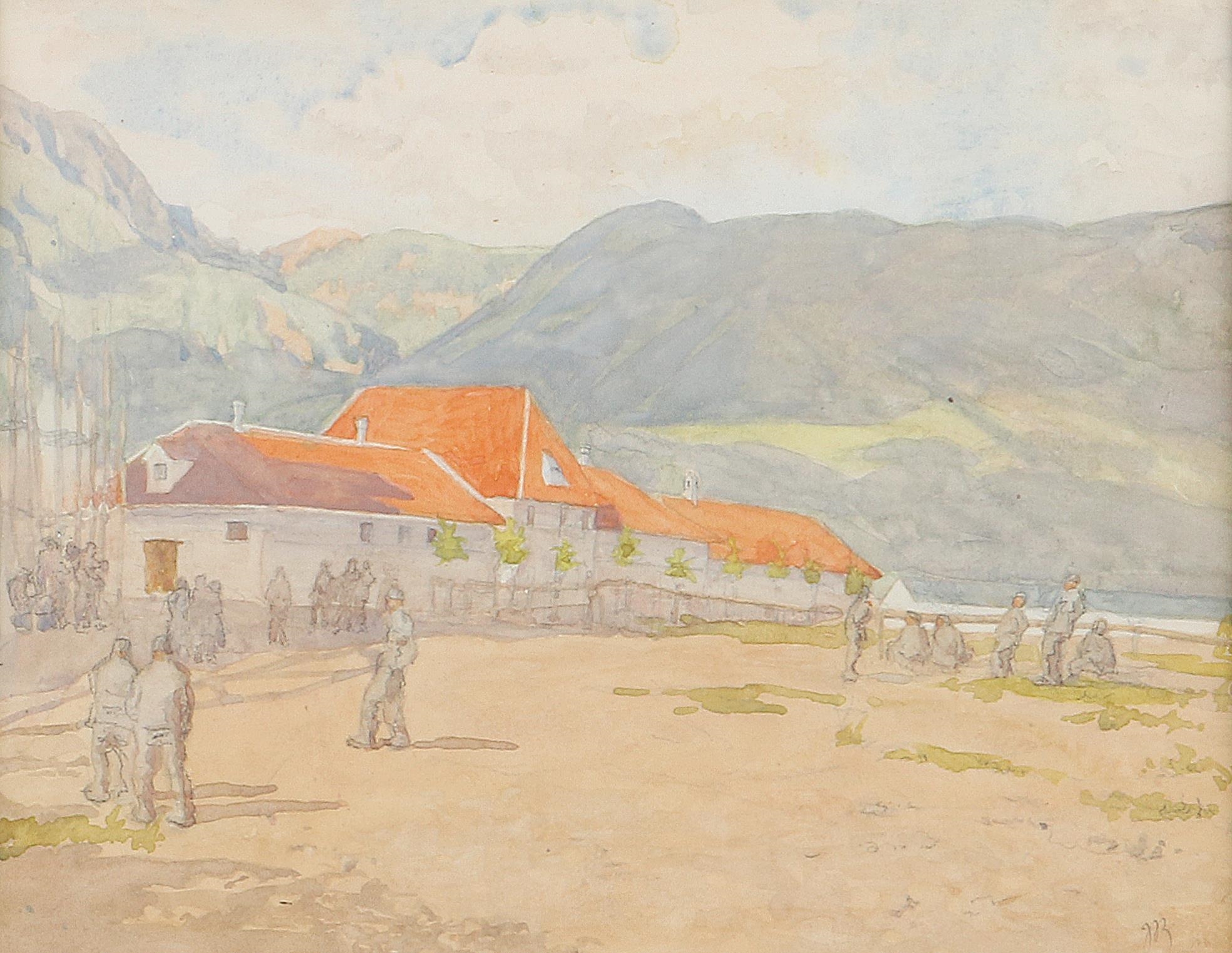 Josef Kalous | Soldatenlager | MutualArt