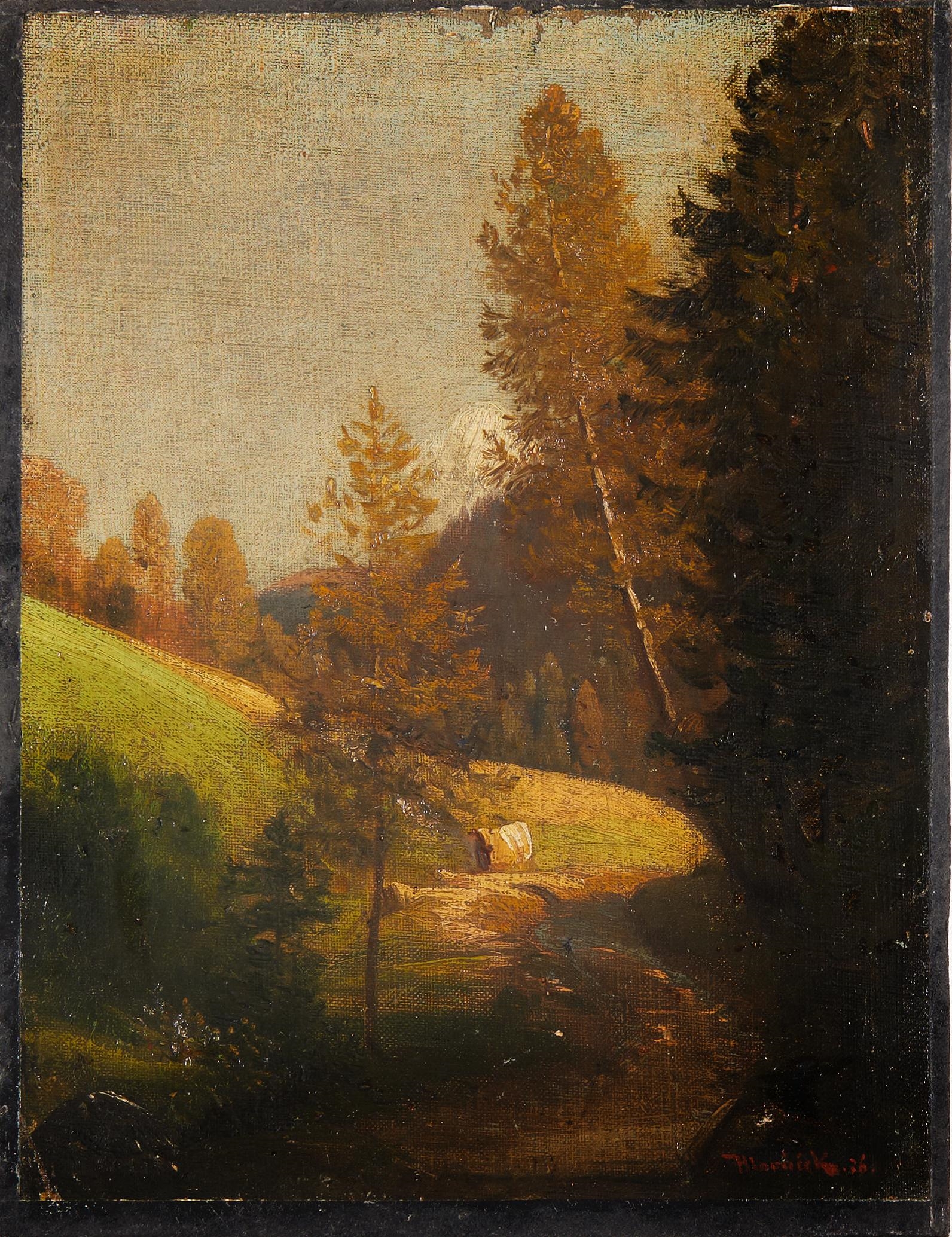 Anton Hlavacek | Motiv aus der Prein | MutualArt