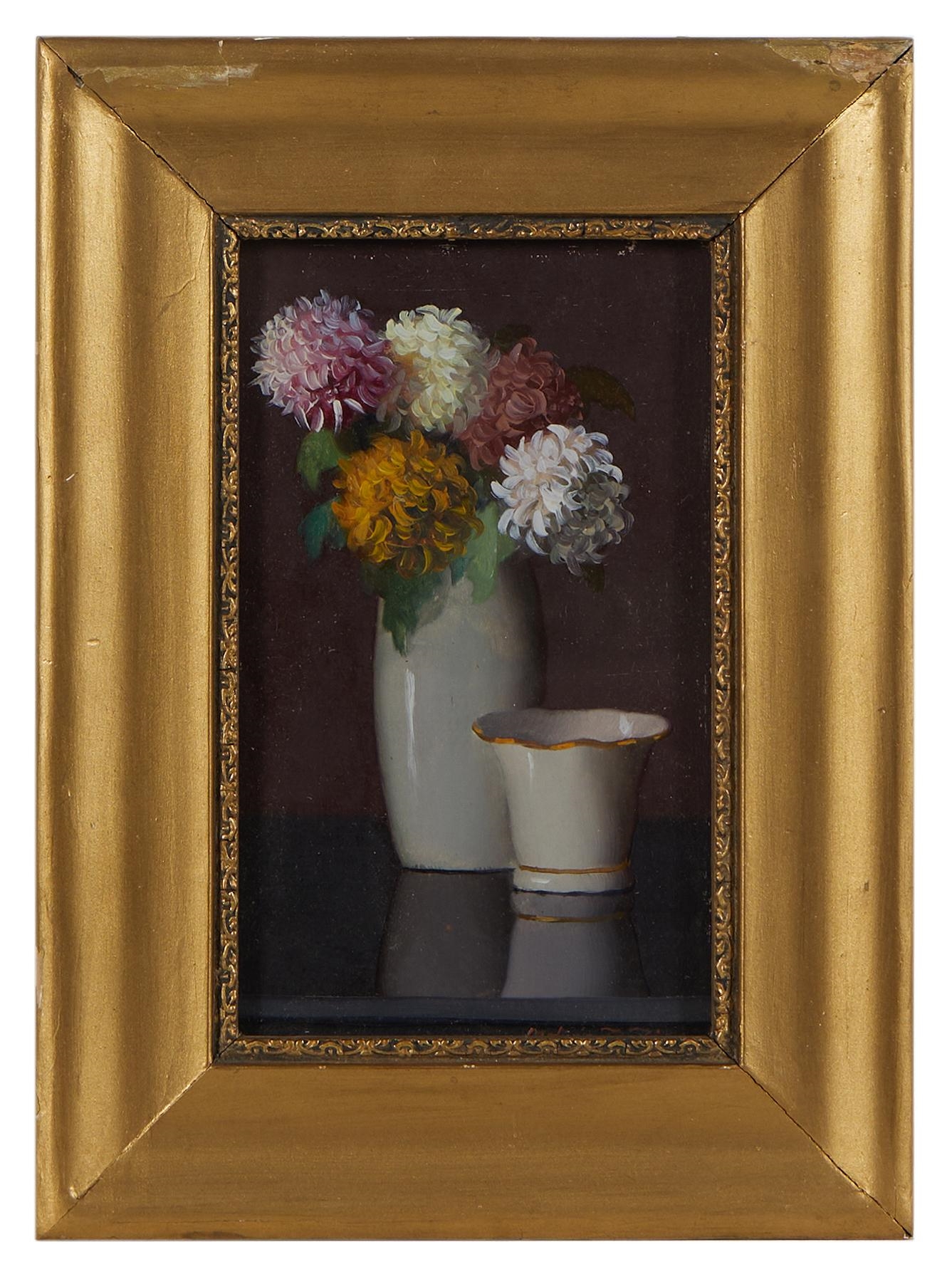 Janos Z. Molnar | Astern in Porzellanvase | MutualArt