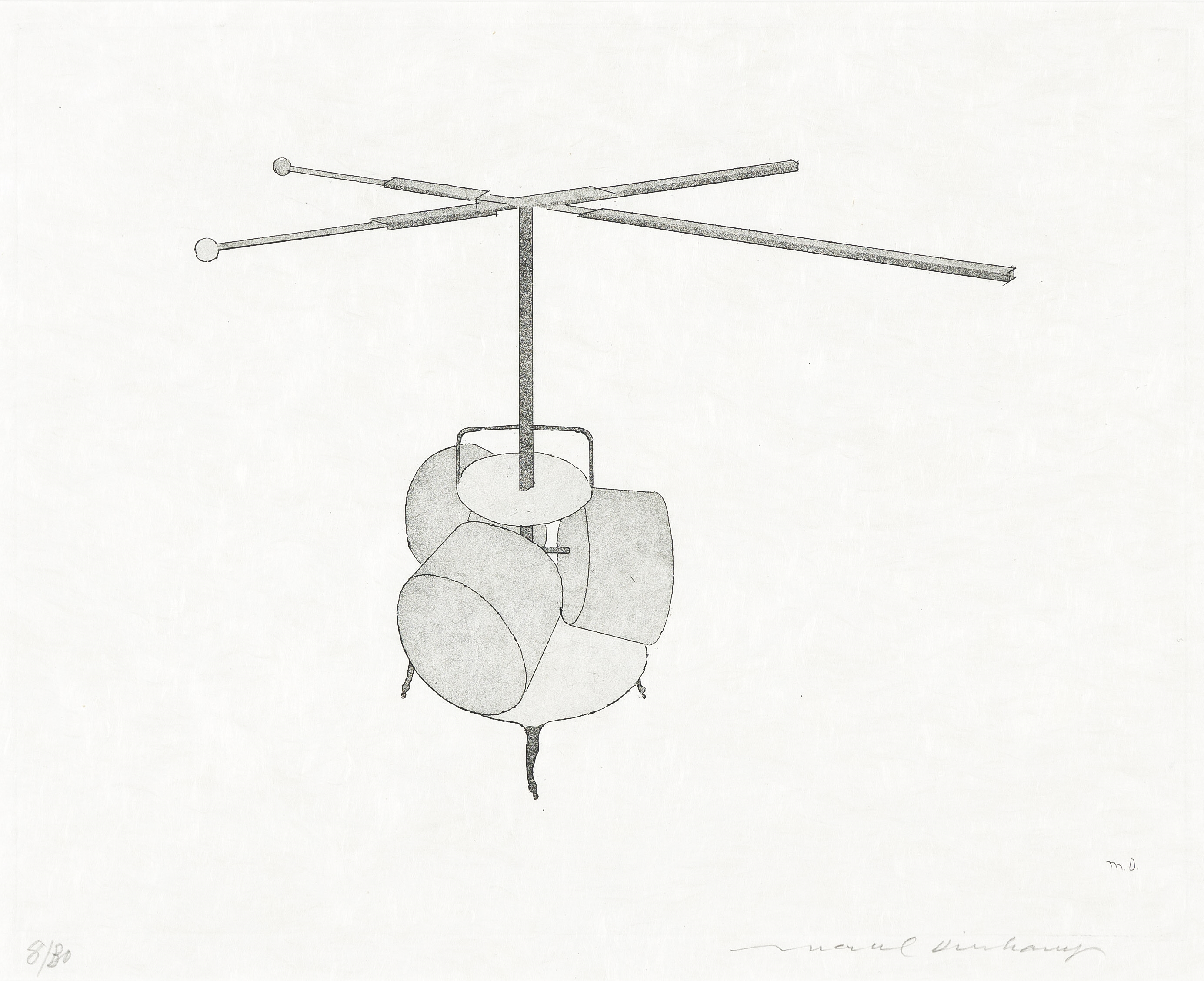 Marcel Duchamp | The Bride (1965) | MutualArt