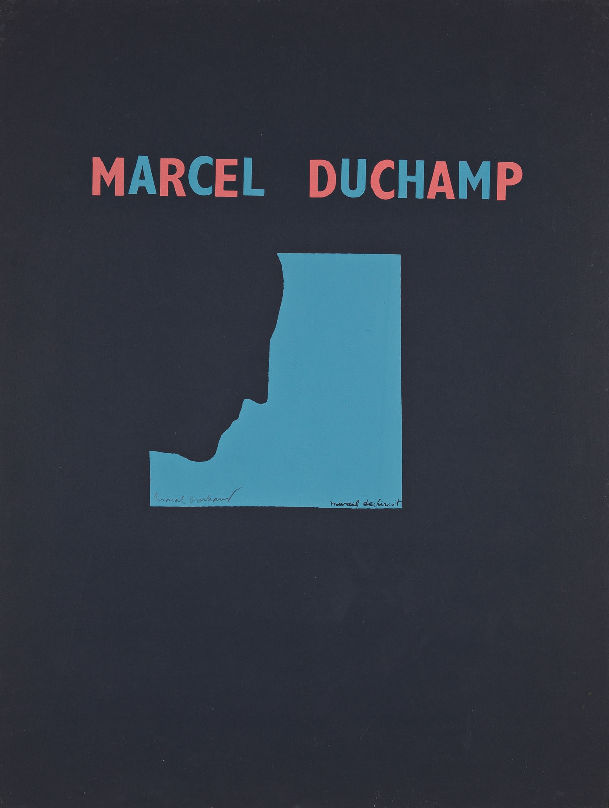 Marcel Duchamp | Poster, Self Portrait in Profile (1959) | MutualArt