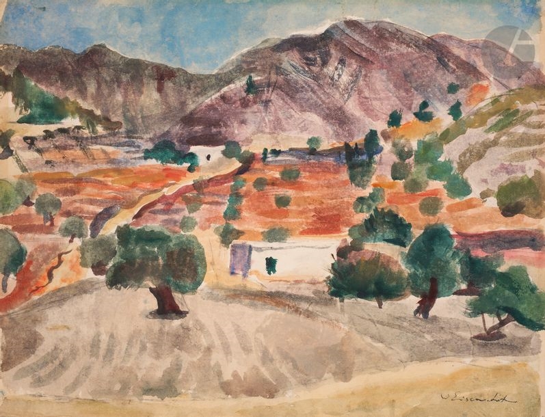 Willy Eisenschitz | Landscape of Ibiza, circa 1960 (Circa 1960) | MutualArt