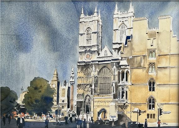 Peter McIntyre | Westminster Abbey | MutualArt