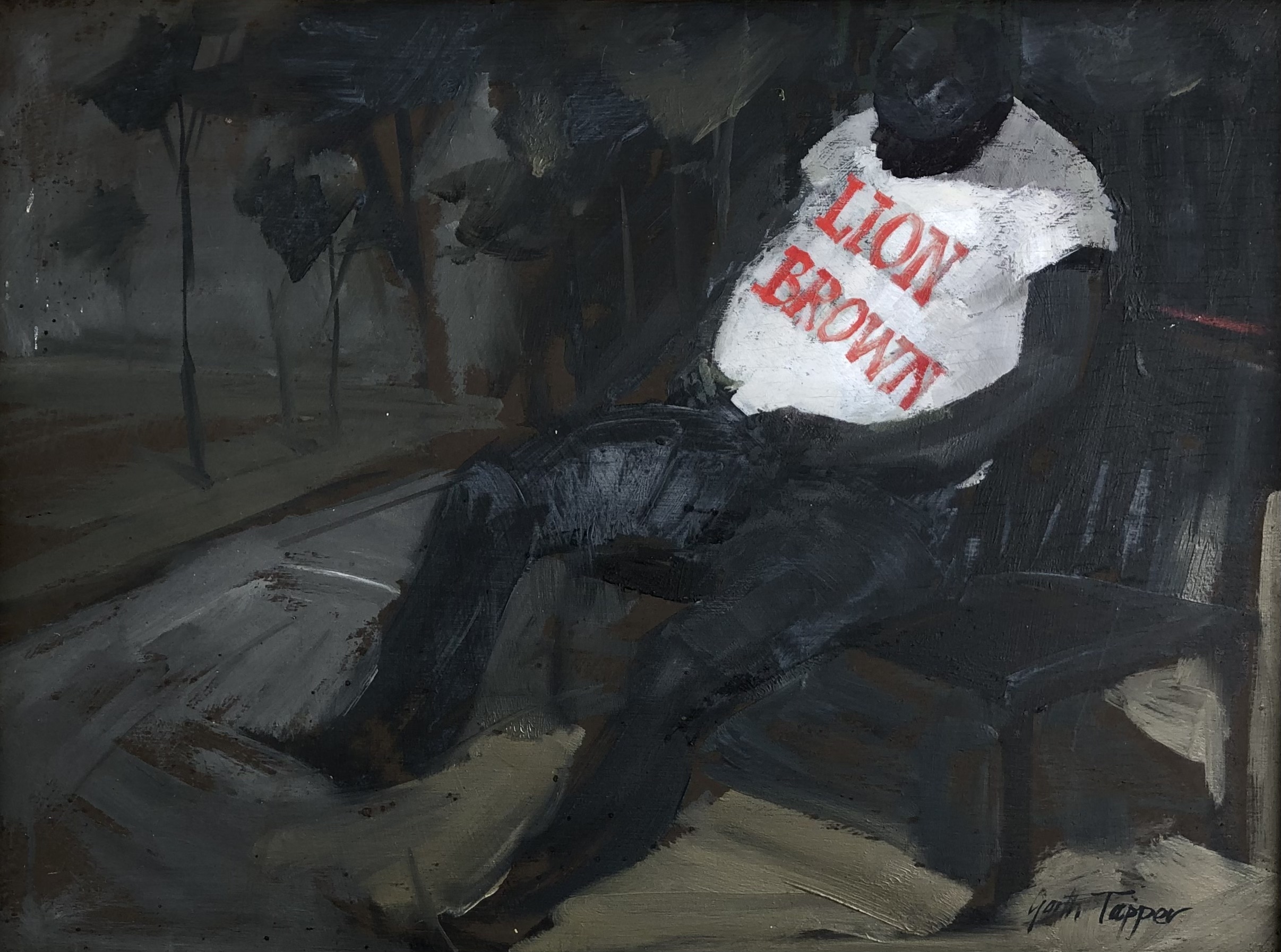 Garth Tapper | Untitled - Lion Brown | MutualArt