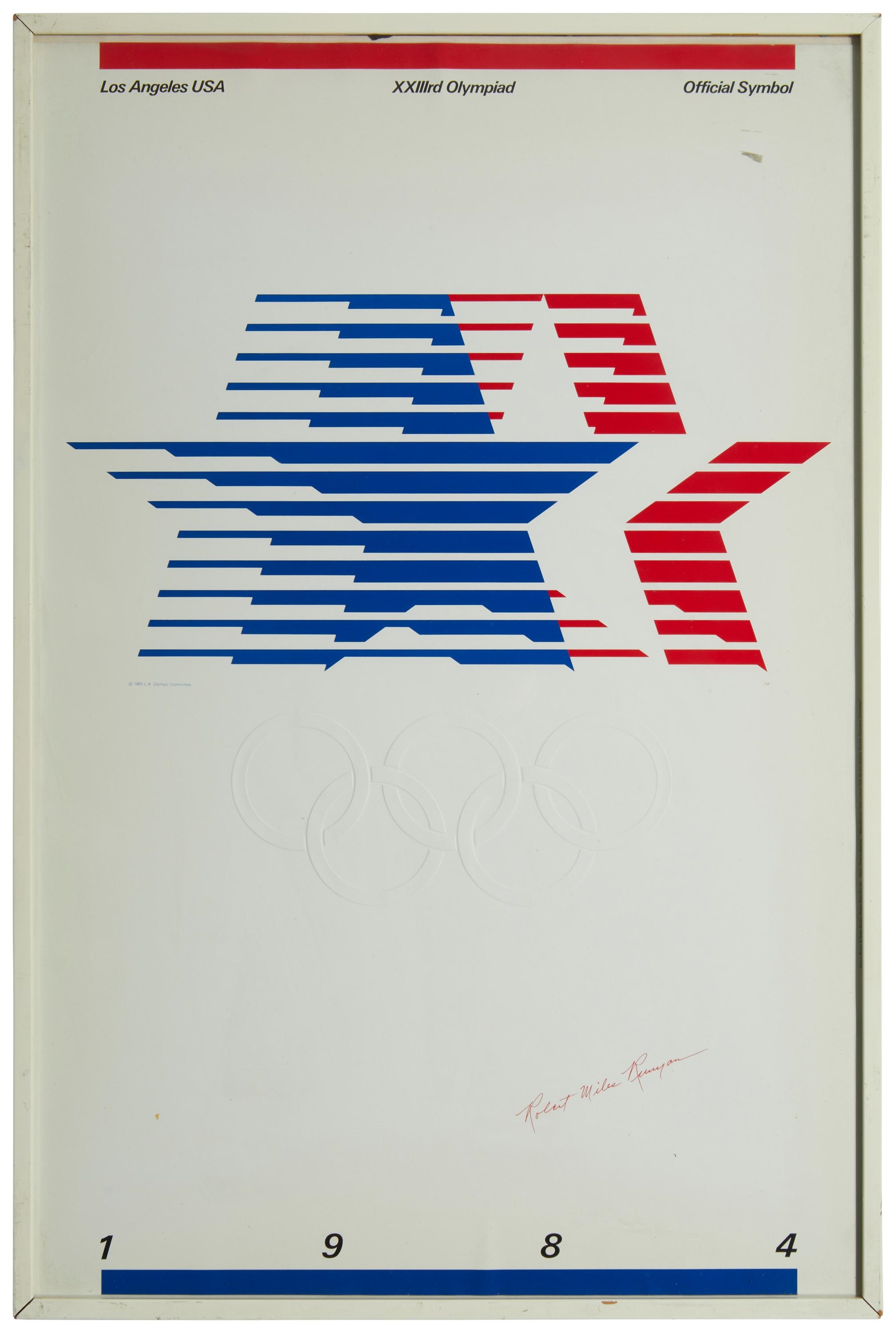 Robert Miles Runyan | Los Angeles USA, XXIIIrd Olympiad, Official ...