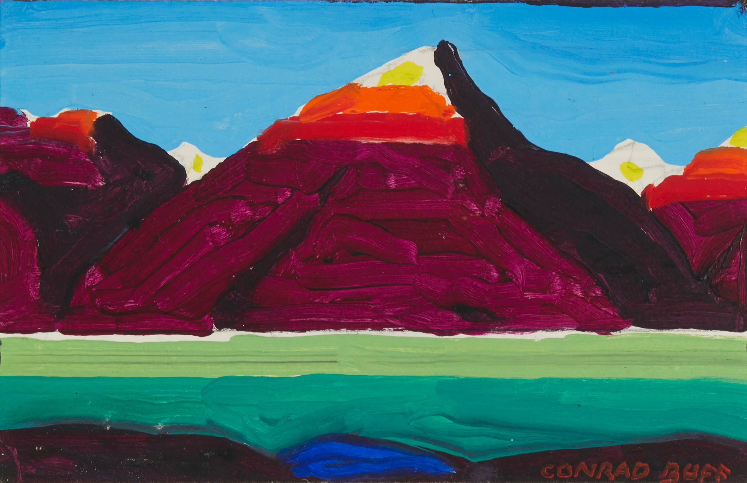 Conrad Buff | Landscape with mountains | MutualArt