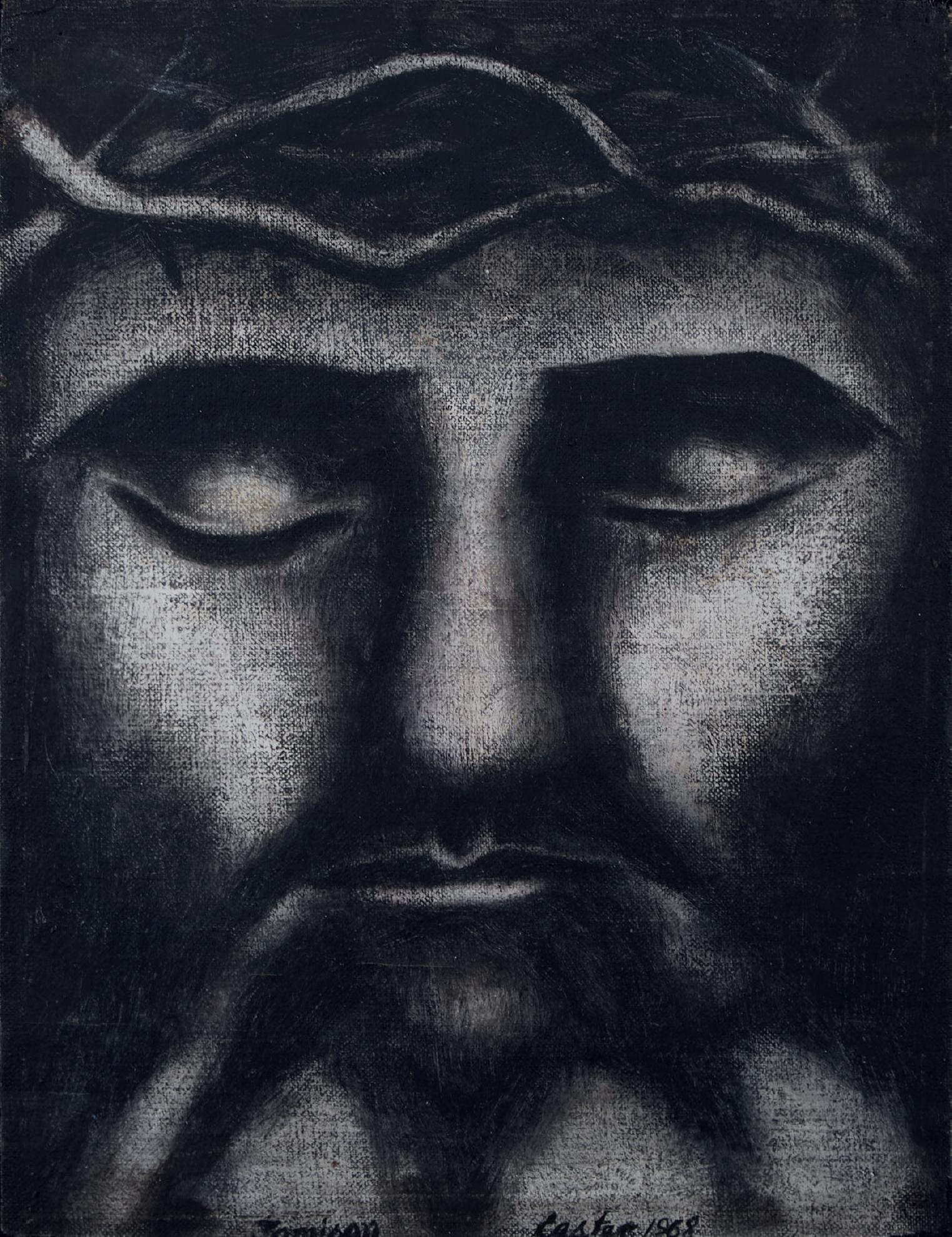 Tony Fomison | Head of Christ After Morales (1968) | MutualArt