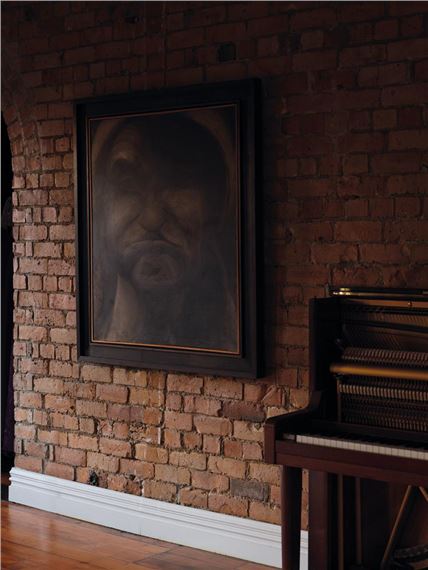 Tony Fomison | Mental Patient in a White Hat (1971) | MutualArt