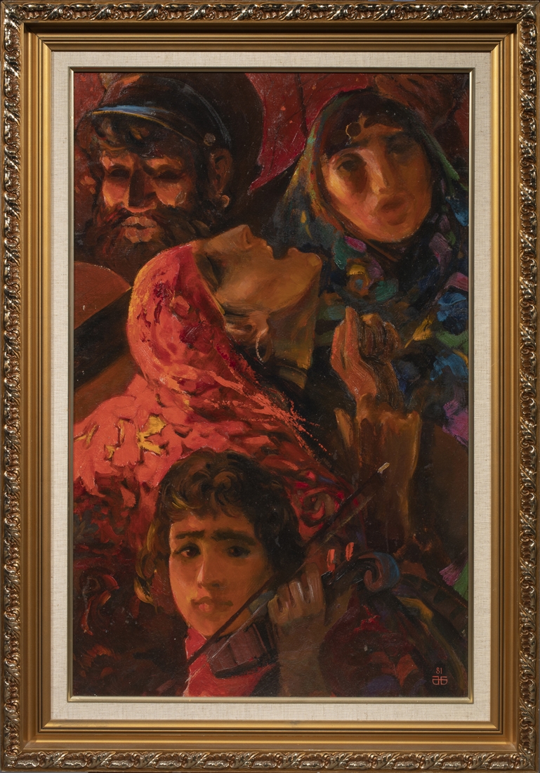 Andrey Babanovsky | A Gypsy Song (1981) | MutualArt