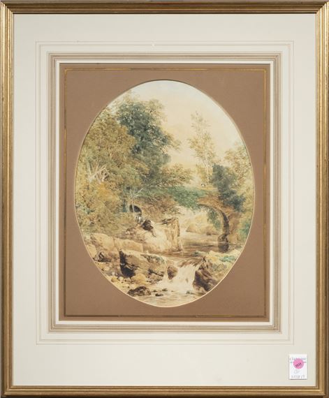 William Hull | Sketching and The Lynch Gate (1853) | MutualArt