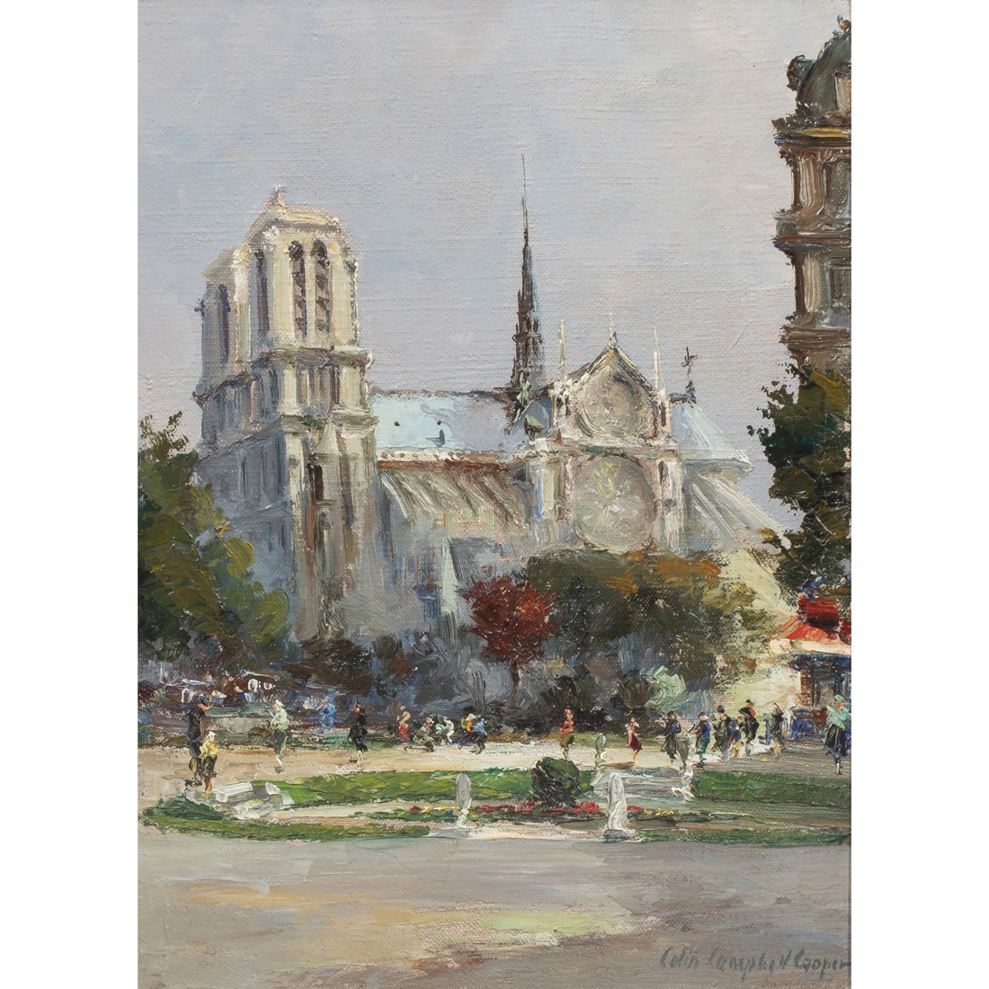 Colin Campbell Cooper | Lily Pond, Balboa Park, San Diego (1916 ...