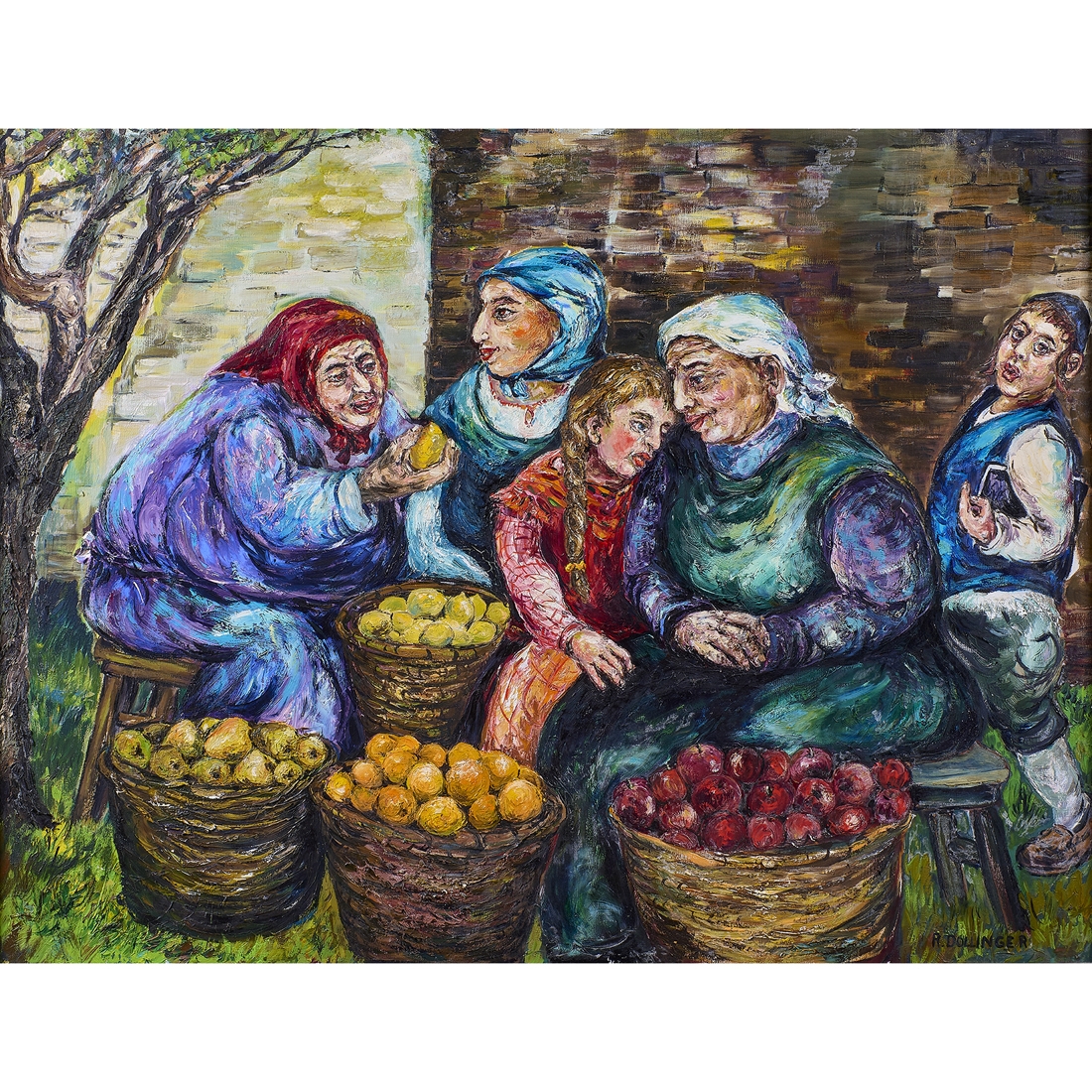 Renate Dollinger | The Fruit Sellers | MutualArt
