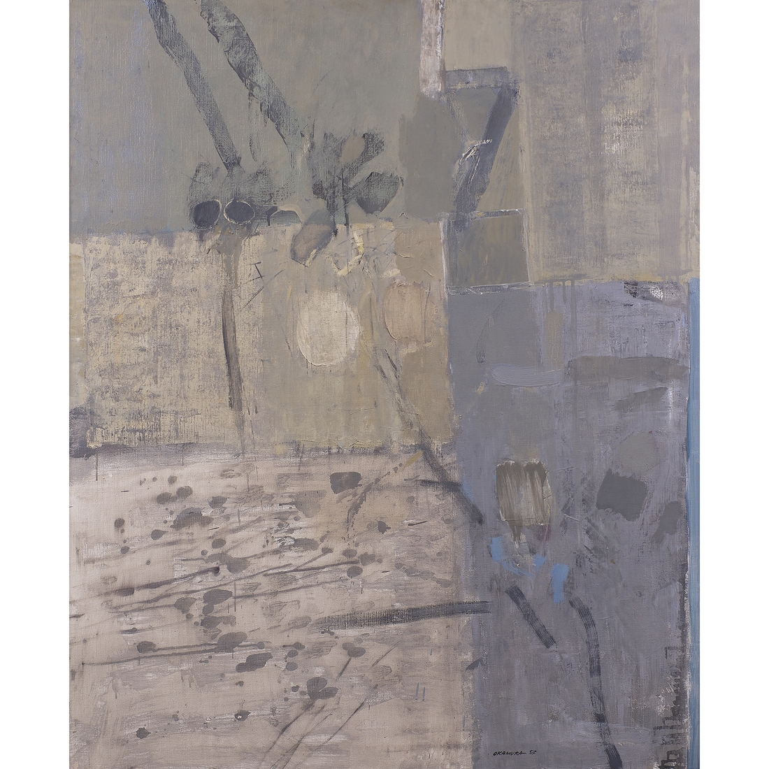 Arthur Okamura | Grey Moon Day (1957) | MutualArt