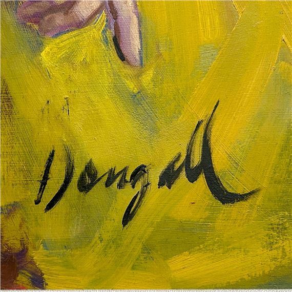 Jae Dougall | Nude with Plant (1956) | MutualArt