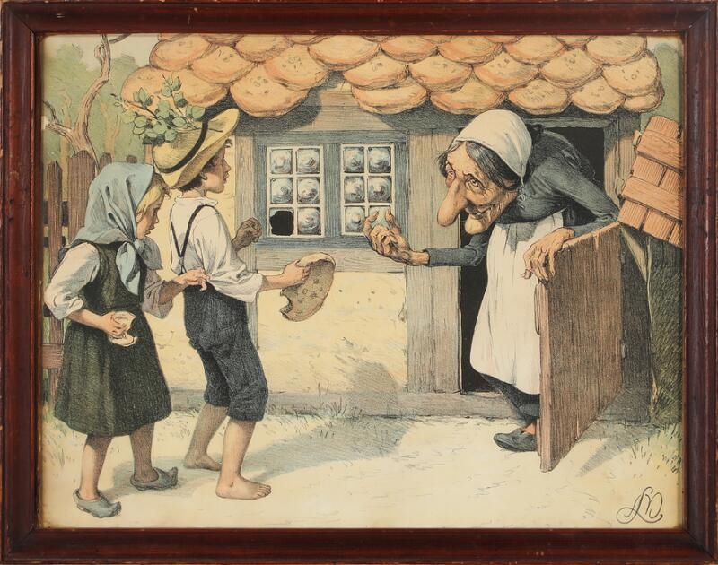 Louis Moe | A little troll with a running bear and Hansel and Gretel ...