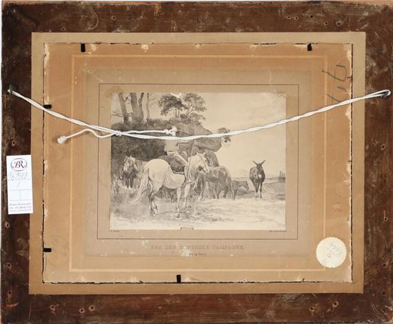 Johan Thomas Lundbye | From the Roman Campagna. “Ligesaa langt fra at ...