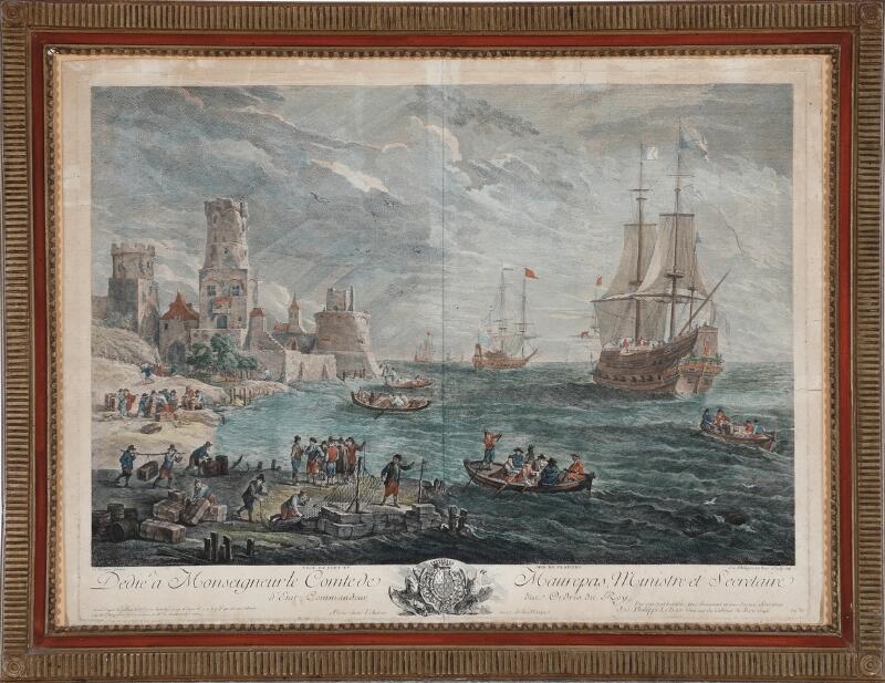 Jacques-Philippe Le Bas | Veue et Port de Mer de Flandre | MutualArt