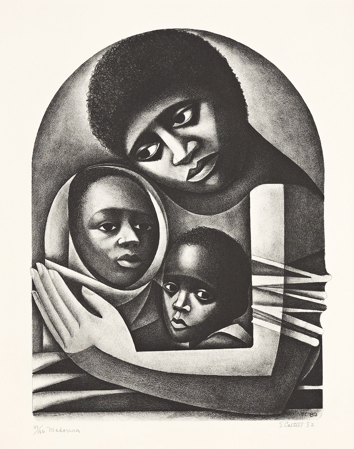 Elizabeth Catlett | Madonna (1982) | MutualArt