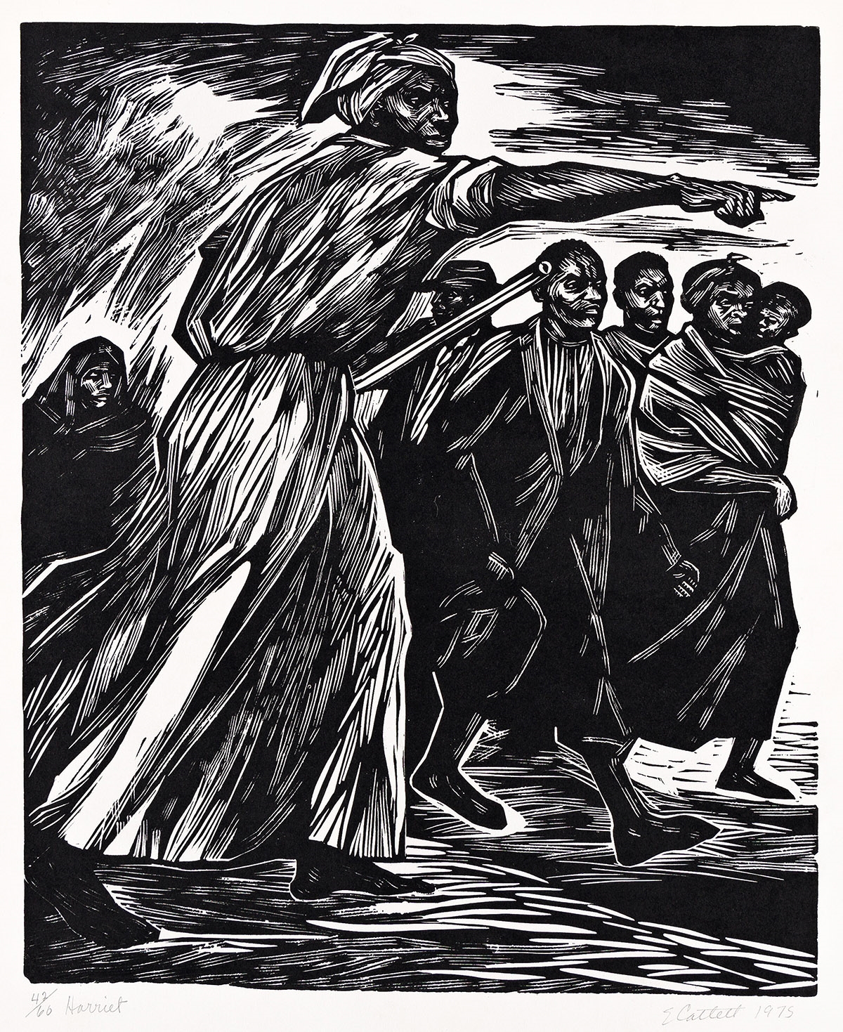 Elizabeth Catlett | Harriet (1975) | MutualArt