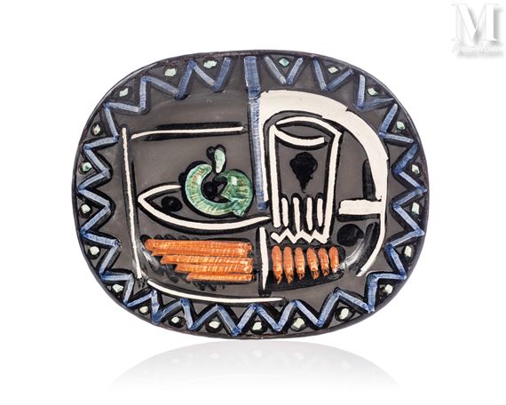 Pablo Picasso | Plat Nature morte (1953) | MutualArt