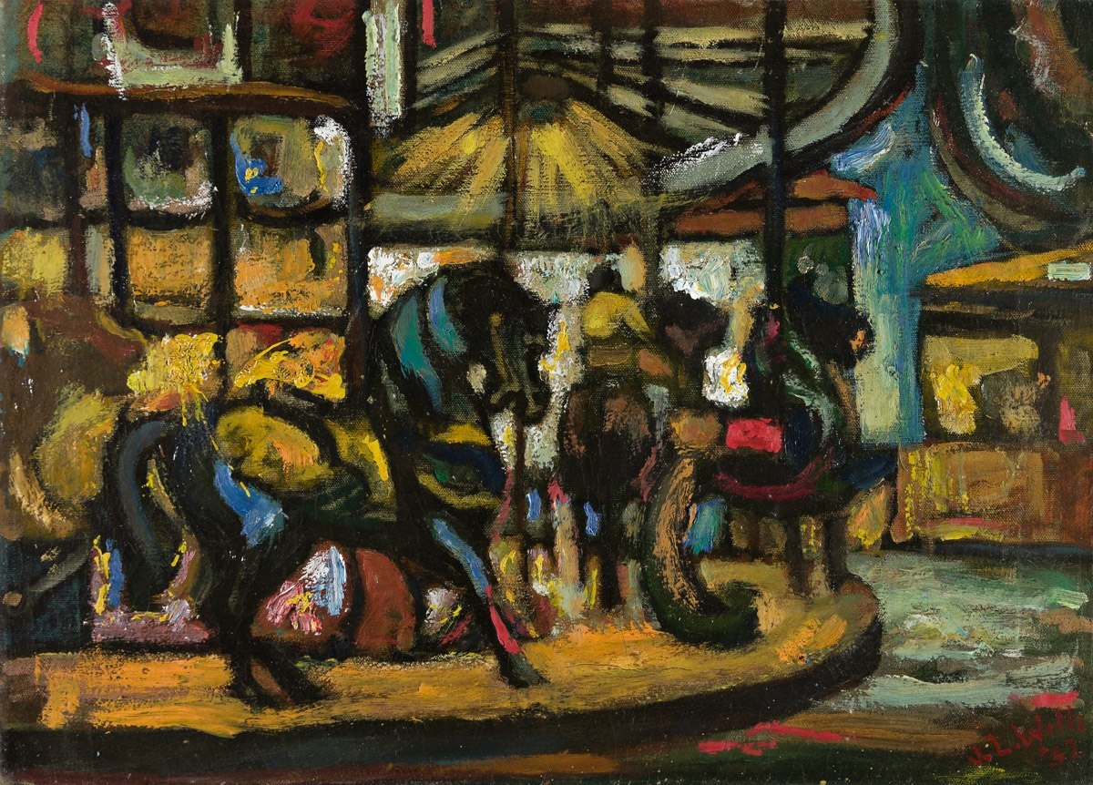 James Lesesne Wells | Carousel (1962) | MutualArt